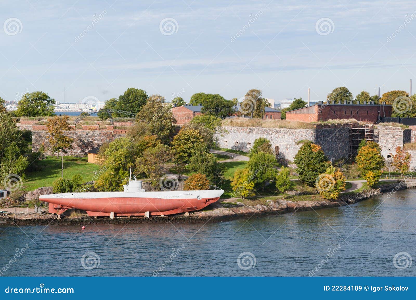 Suomenlinna Fortress in Helsinki Stock Image - Image of architecture ...