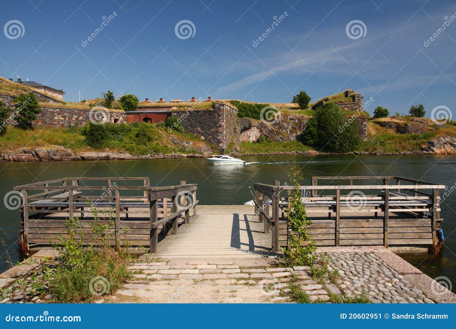 Suomenlinna Fortress Island Stock Image - Image of baltic, tree: 20602951