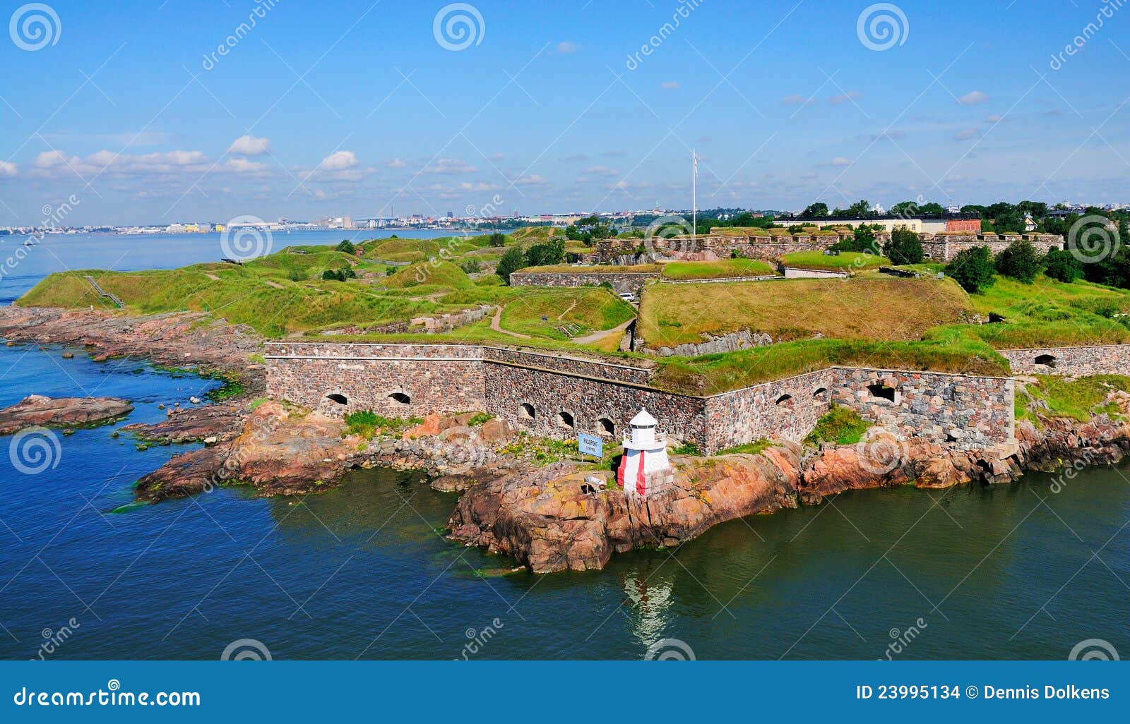 Suomenlinna, Helsinki, Finland Stock Photo - Image of blue, clouds ...
