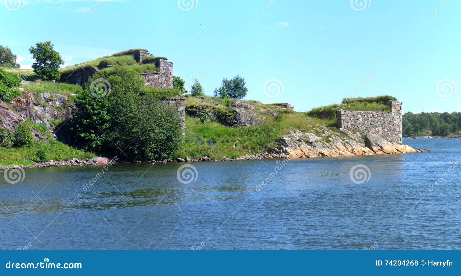 Suomenlinna-Insel in Helsinki Stockfoto - Bild von helsinki ...