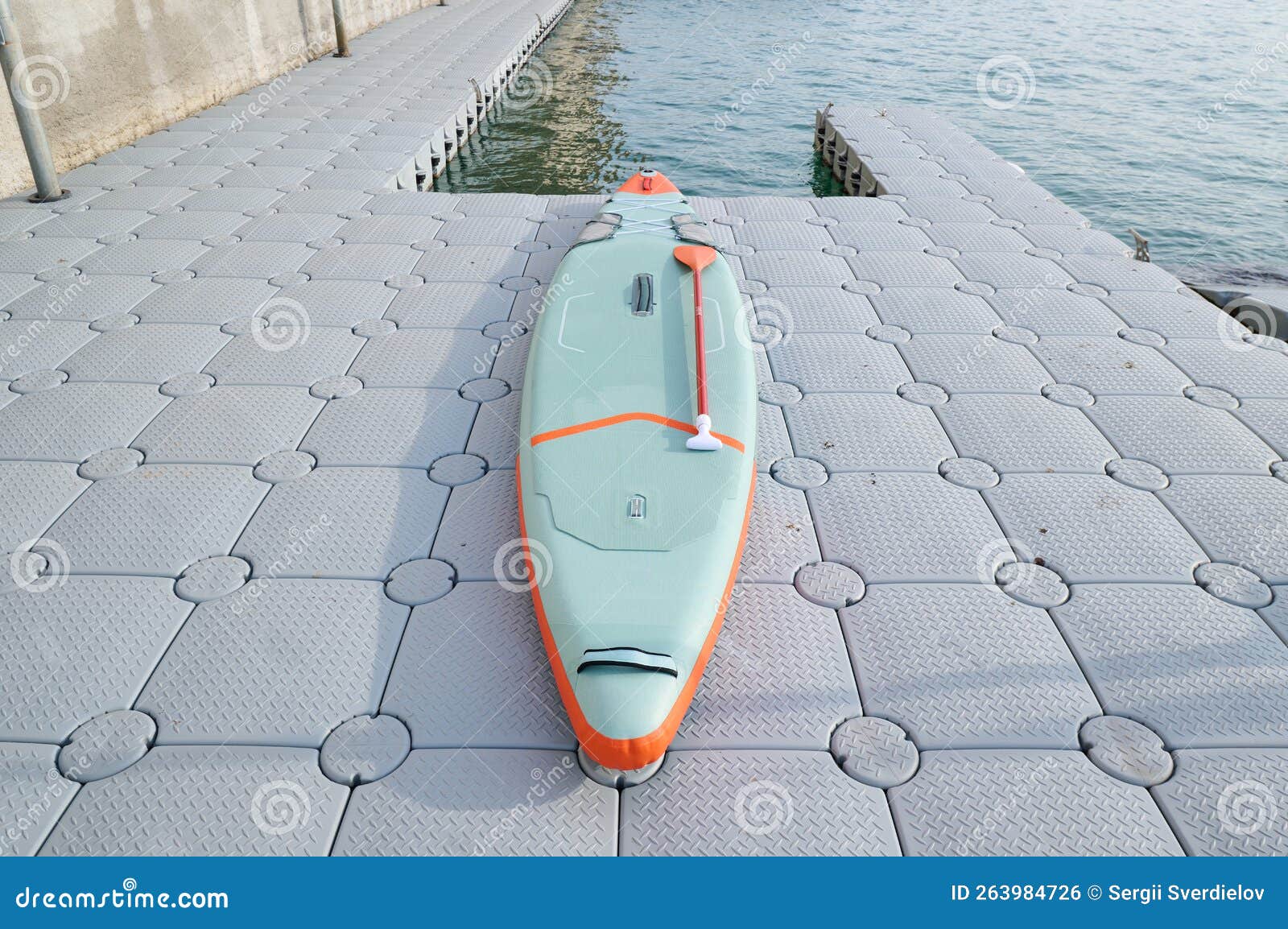 Modular Docks Side Tie Doch