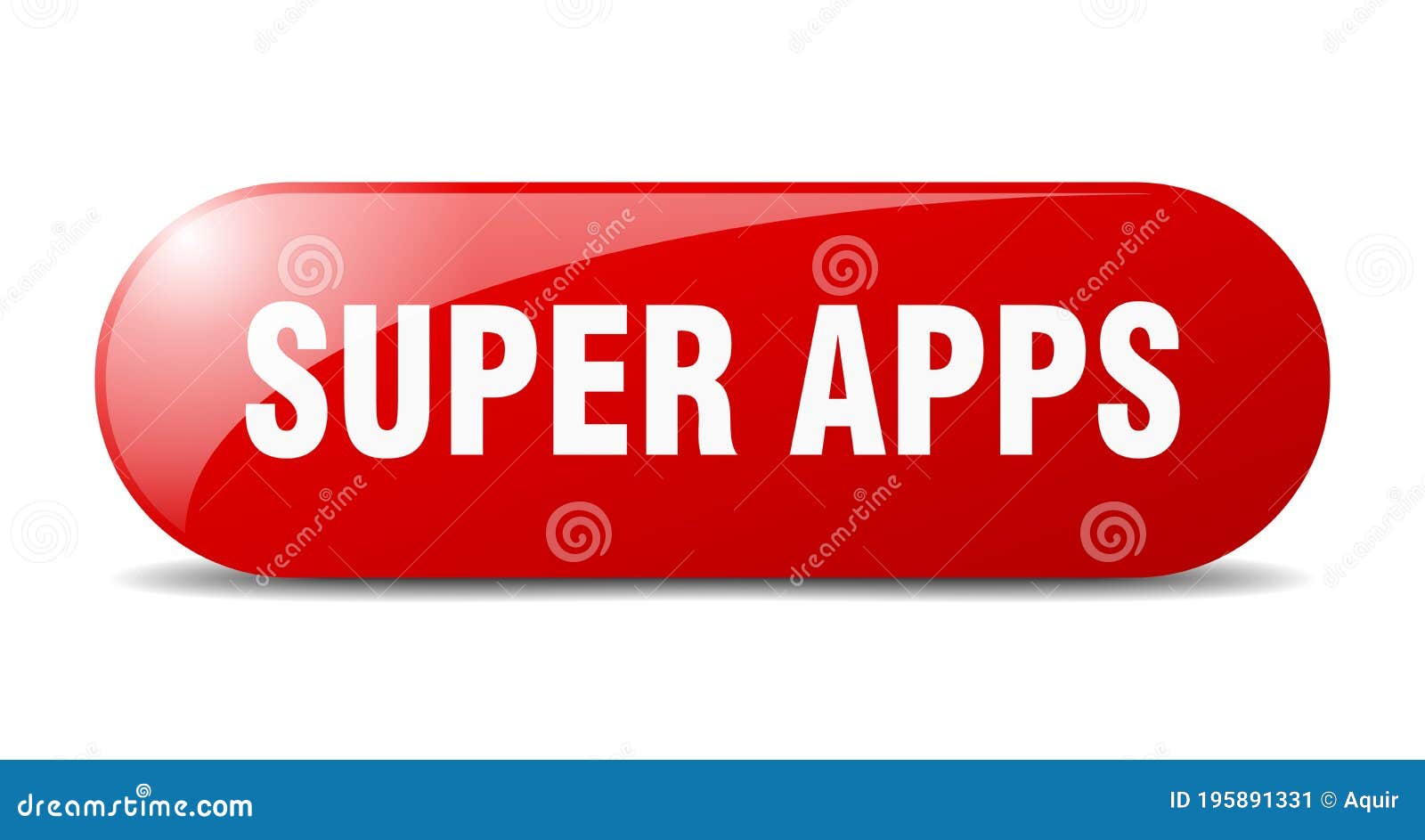 Super Apps Button. Super Apps Sign. Key. Push Button Stock Vector ...