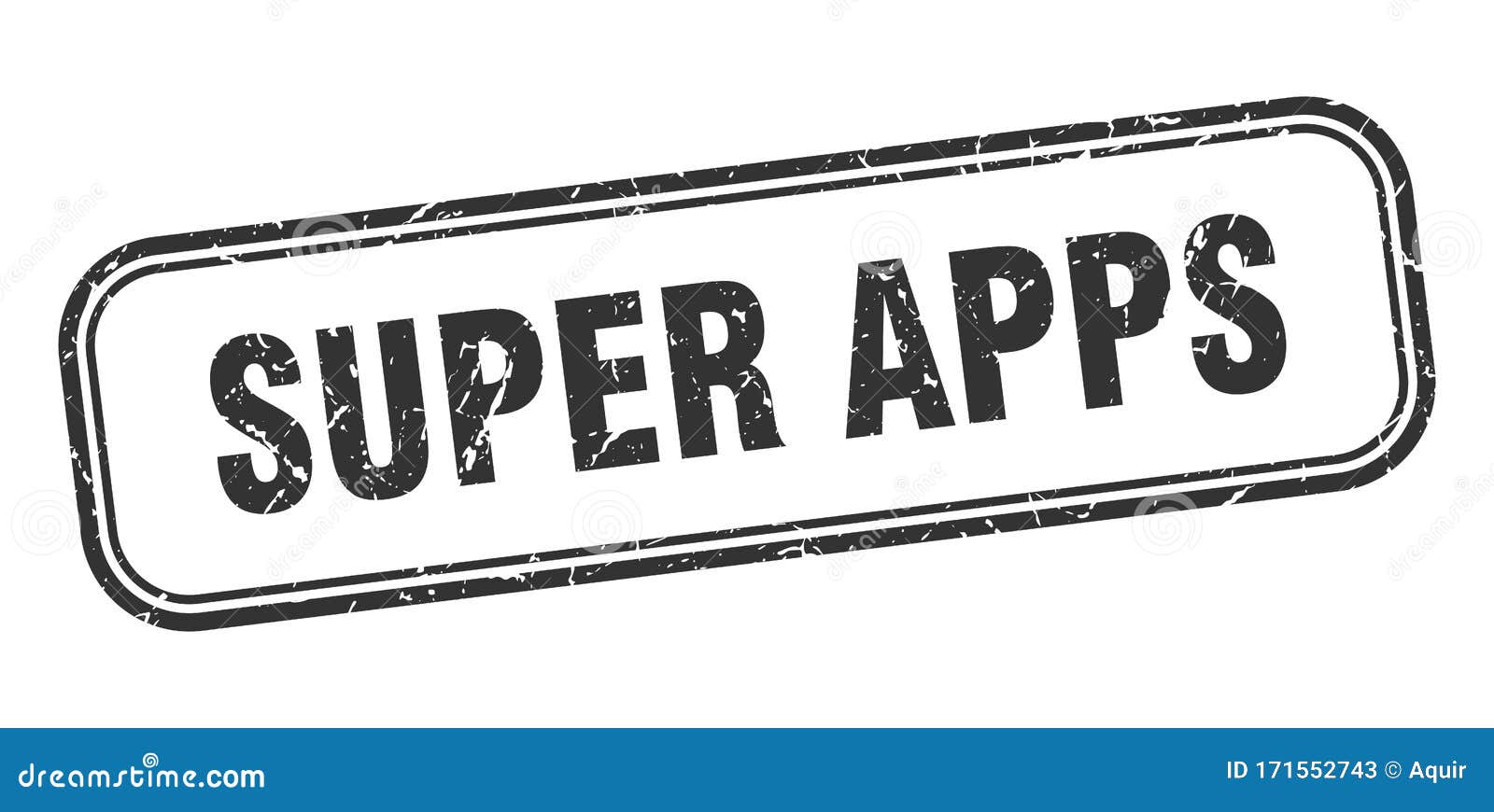 Super Apps Stamp. Super Apps Square Grunge Sign Stock Vector ...