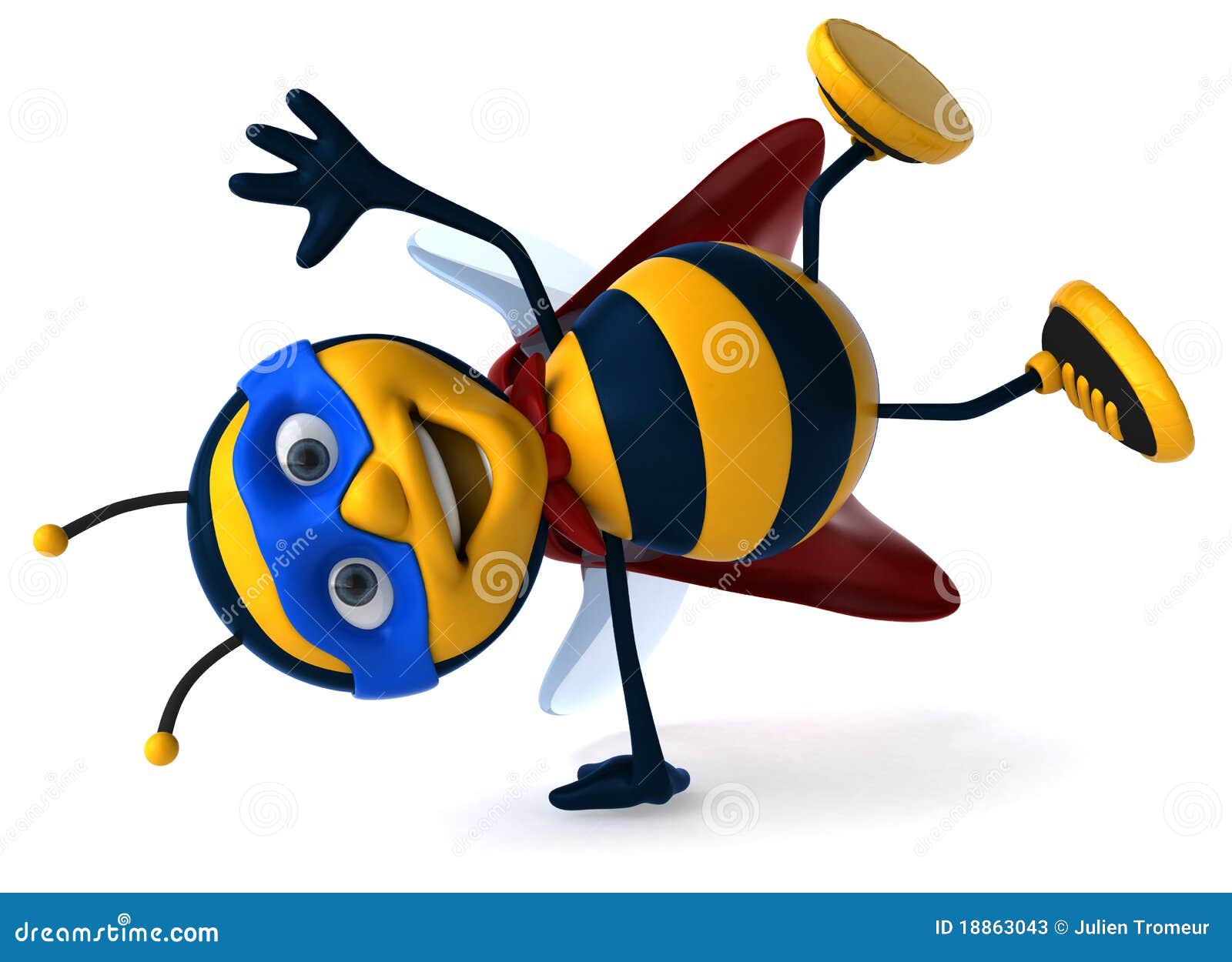 Super Bee Royalty-Free Stock Photo | CartoonDealer.com #18863043