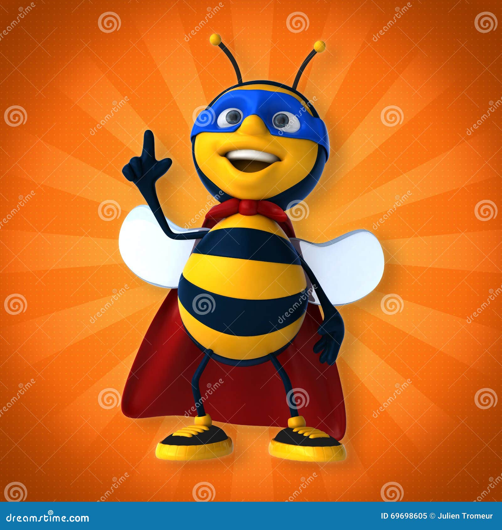 Super bee stock illustration. Illustration of flight - 69698605