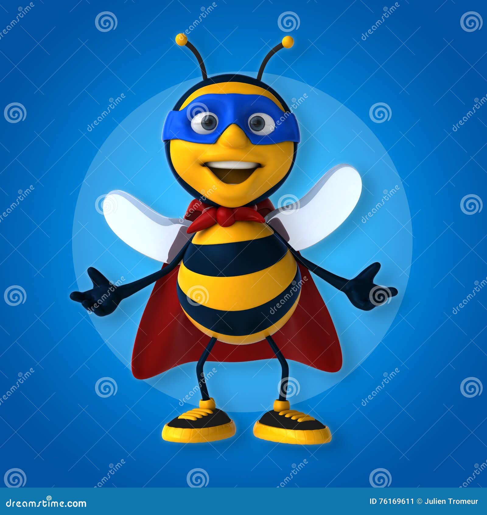 Super bee stock illustration. Illustration of insect - 76169611