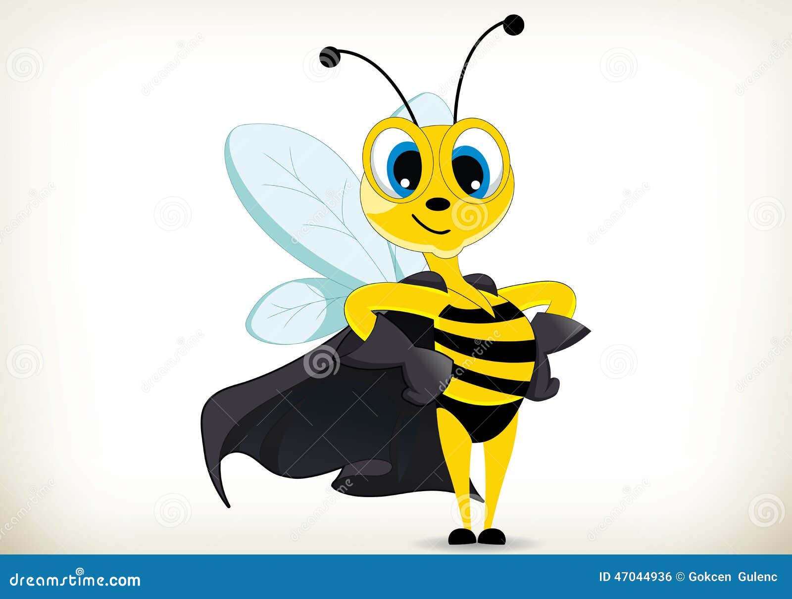 Super Bee stock vector. Illustration of brave, superhero - 47044936