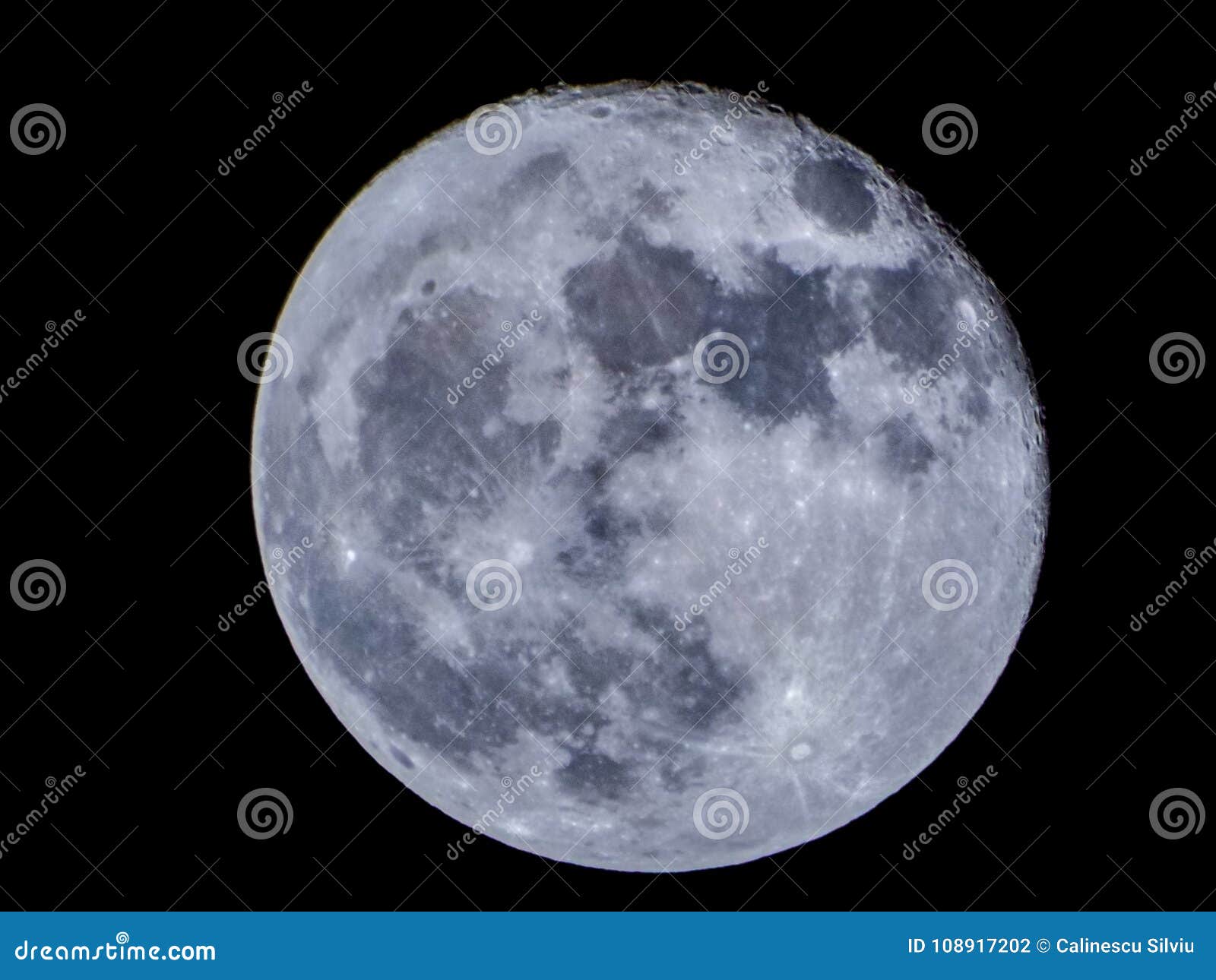 Super Blue Blood Moon Incredibly Rare Phenomenon View Over Downtown Old ...