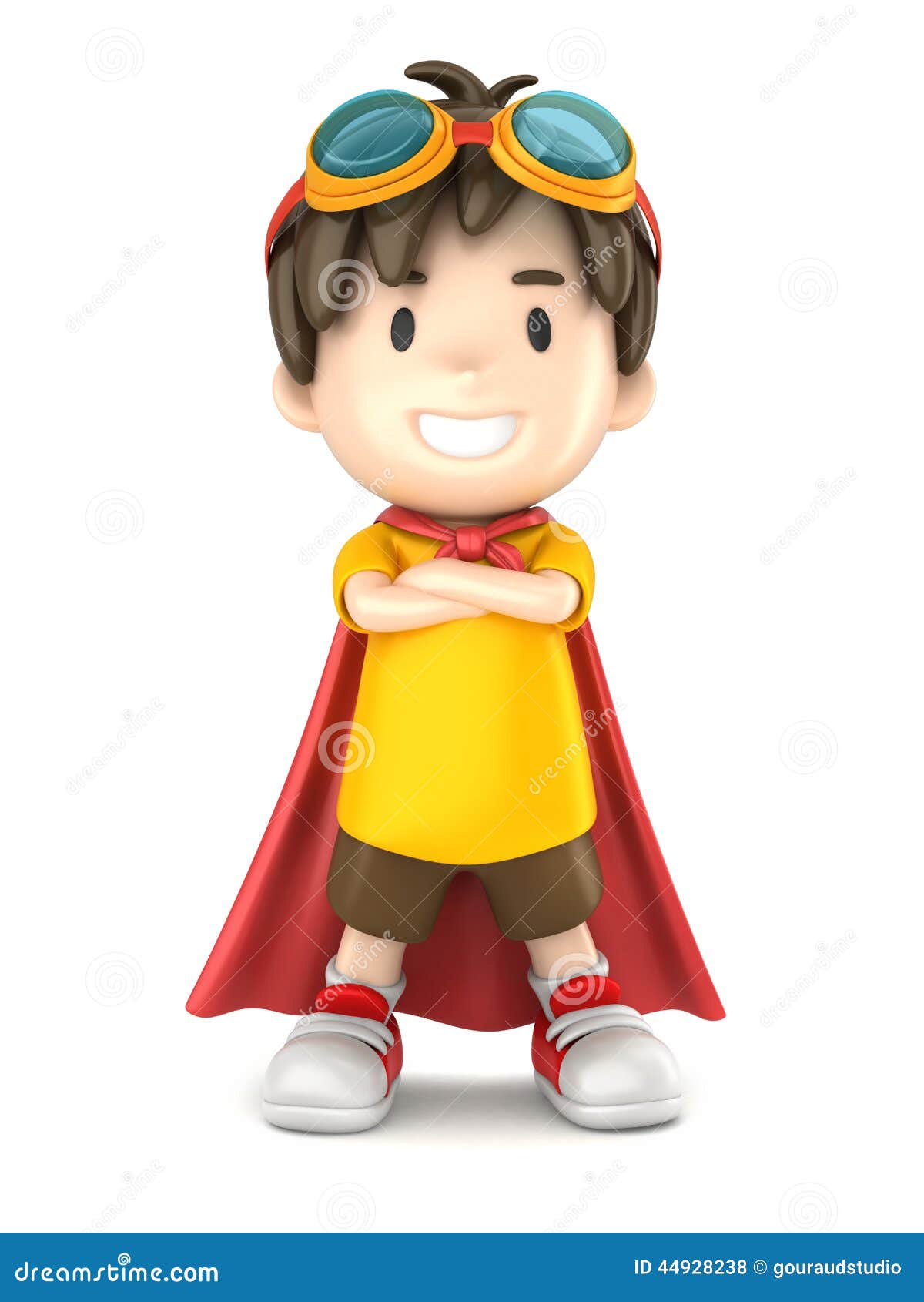 Super Boy stock illustration. Illustration of cute, powerful - 44928238