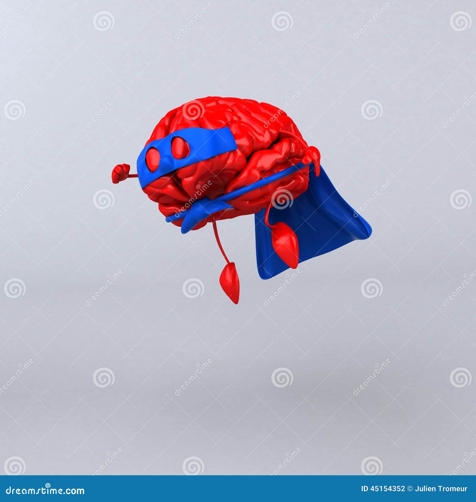 Super brain stock illustration. Illustration of intellect - 45154352