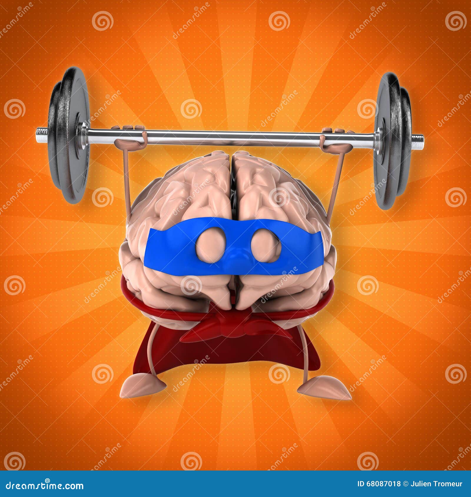 Super brain stock illustration. Illustration of senses - 68087018