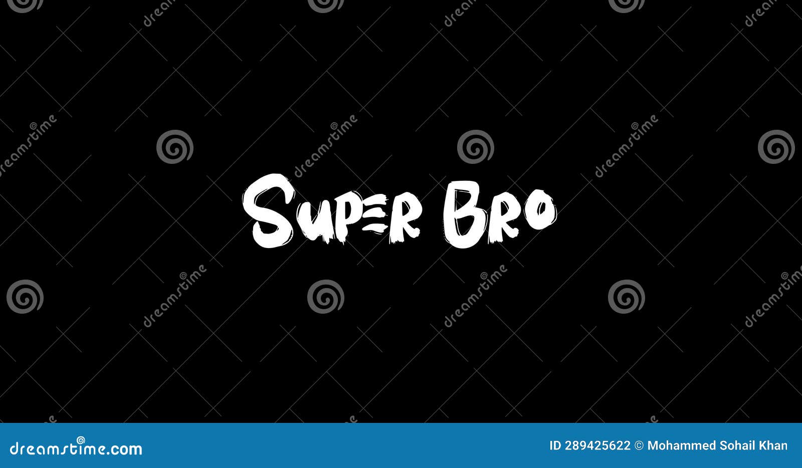 Super Bro Grunge Transition Effect of Typography Text Animation on ...