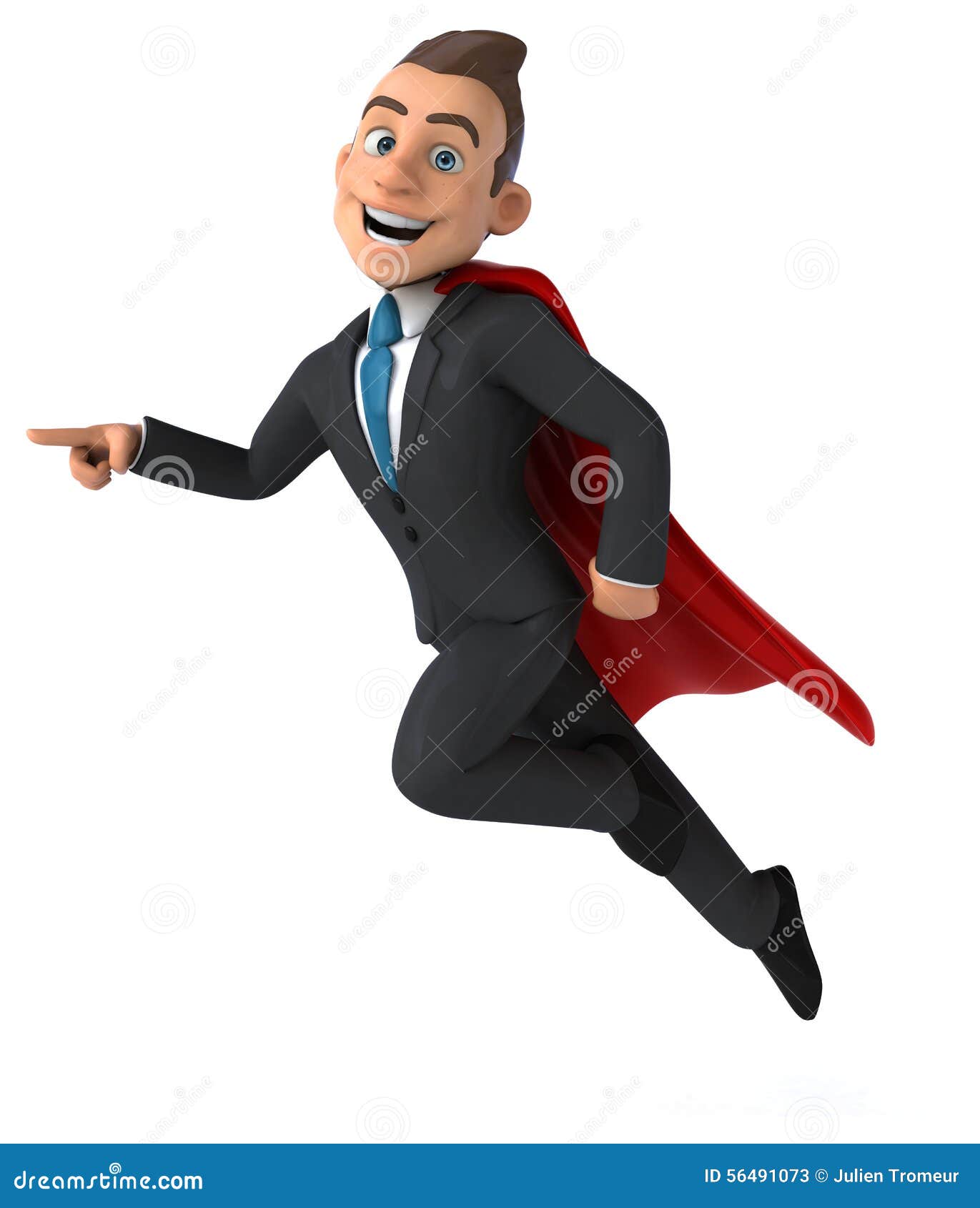 Super businessman stock illustration. Illustration of male - 56491073
