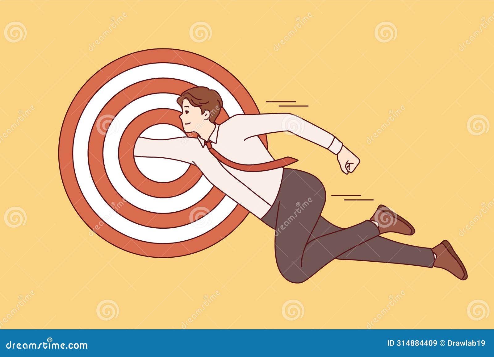 Super Businessman Flies into Target with Precision, Completing Assigned ...