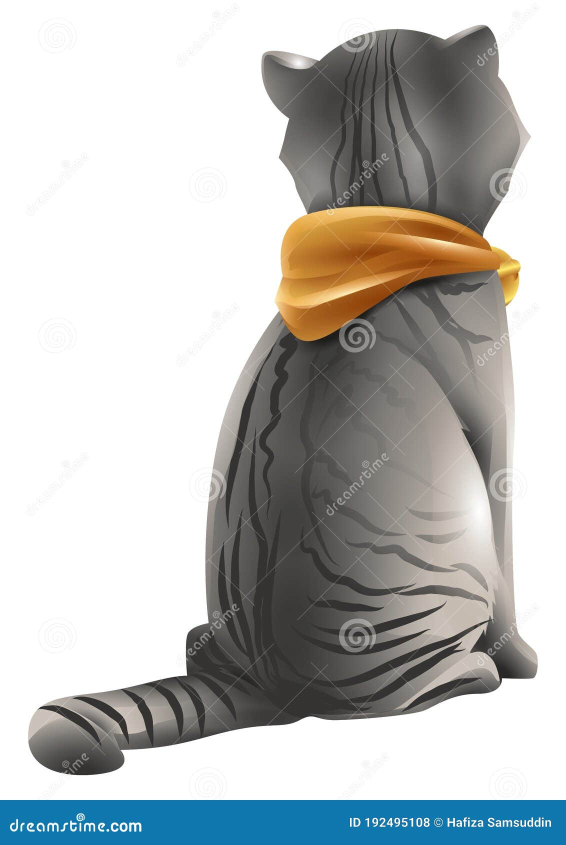 Super Cat. Vector Illustration Decorative Design Stock Vector ...