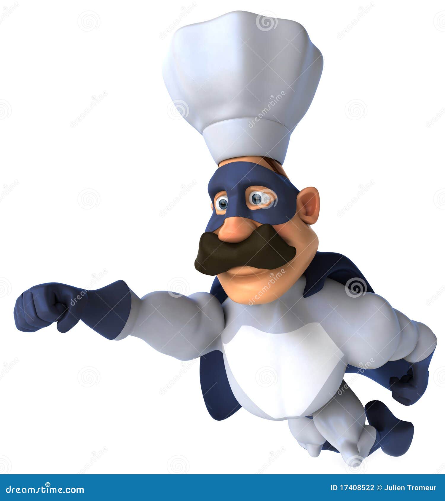 Super Chef Royalty-Free Cartoon | CartoonDealer.com #17408522