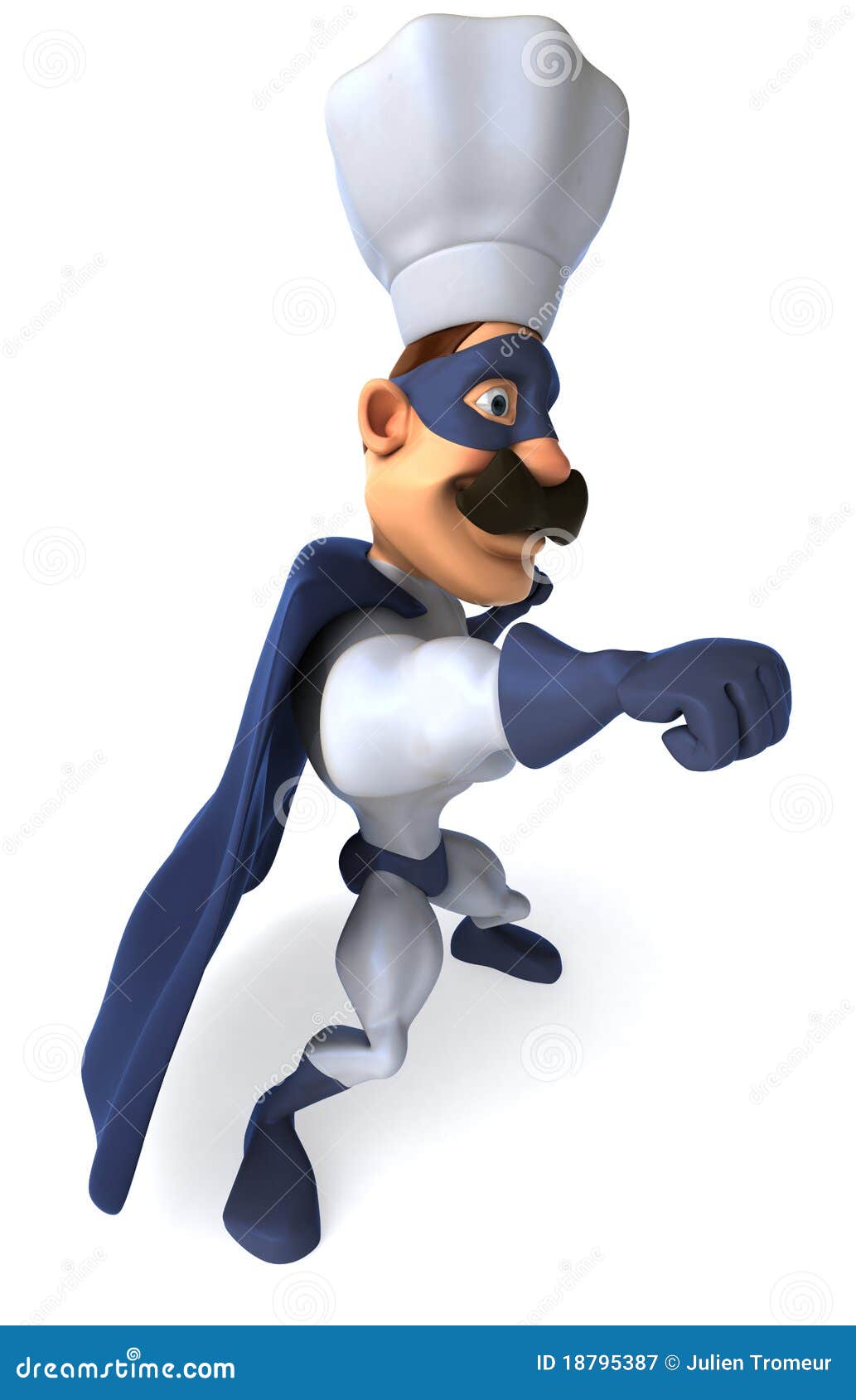 Super chef stock illustration. Illustration of entree - 18795387