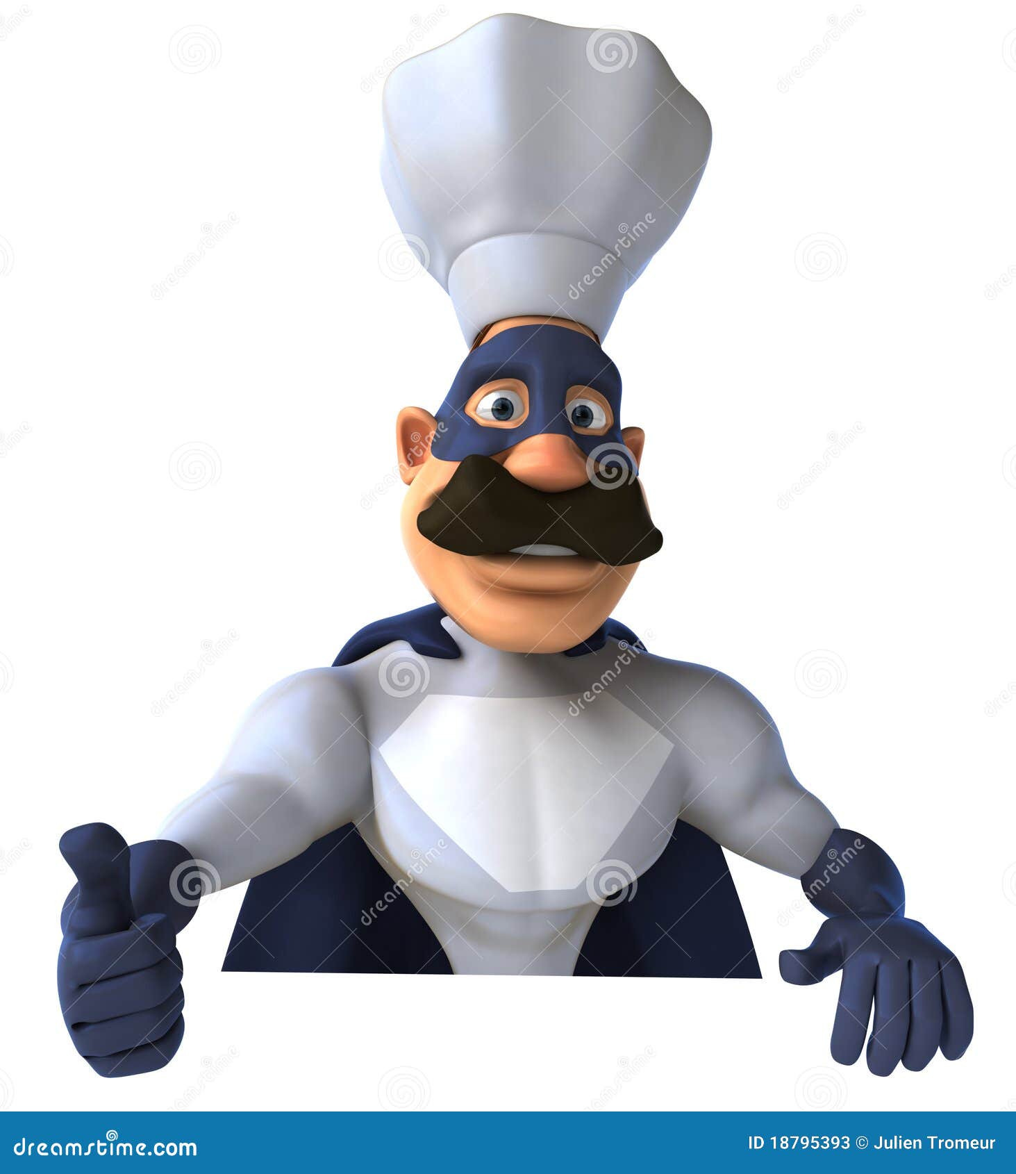 Super chef stock illustration. Illustration of superhero - 18795393