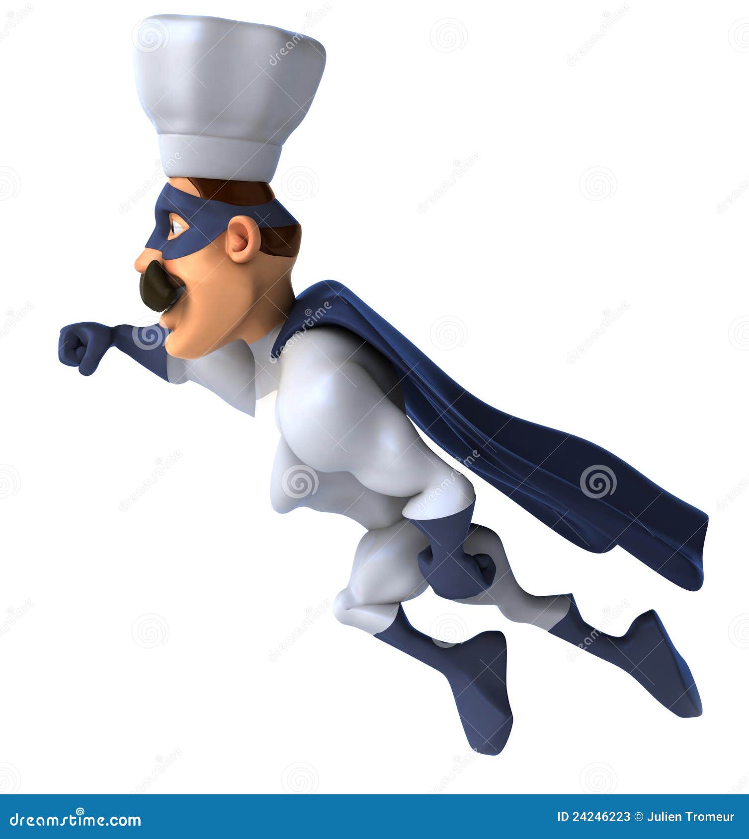 Super chef stock illustration. Illustration of entree - 24246223