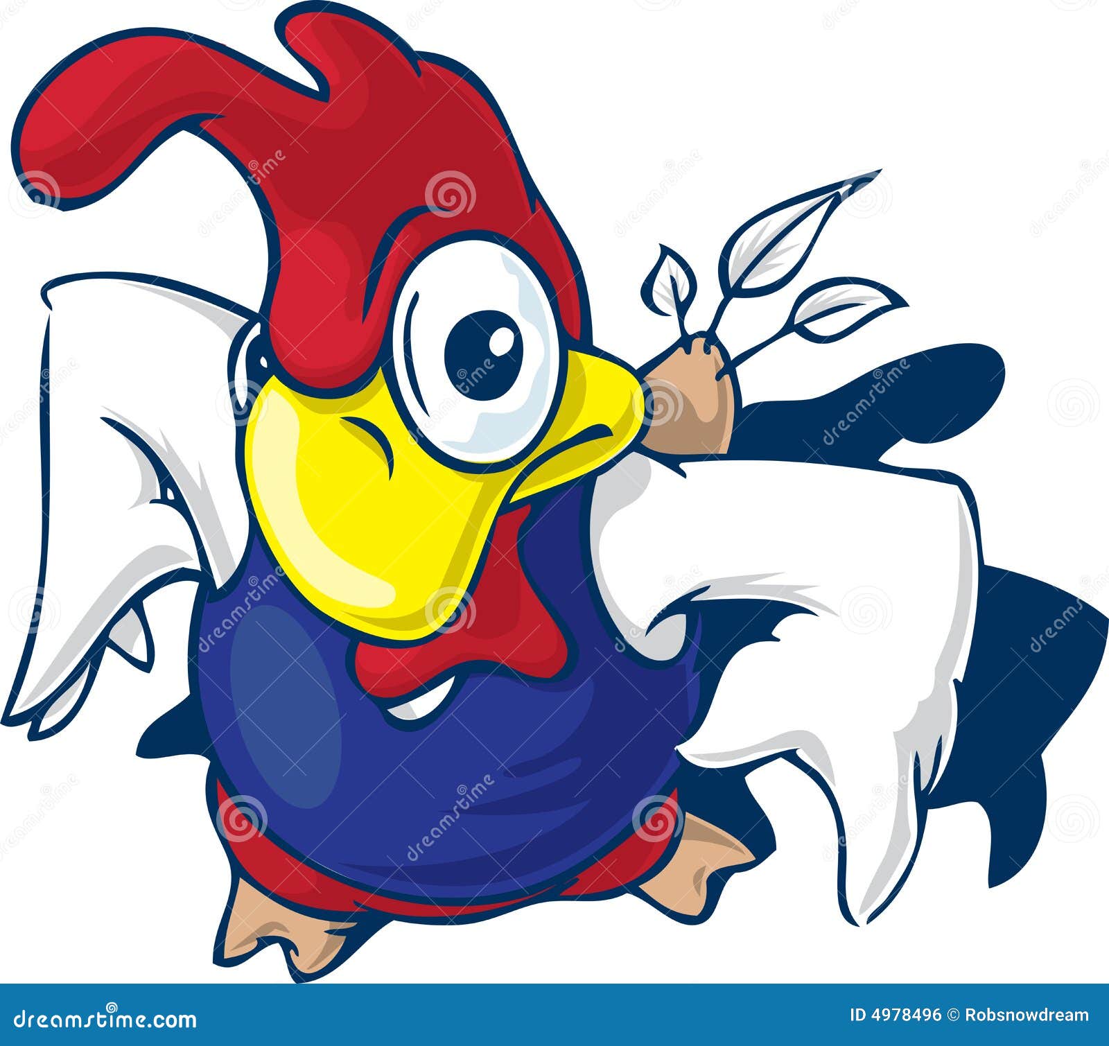 Super Chicken Royalty Free Stock Image - Image: 4978496