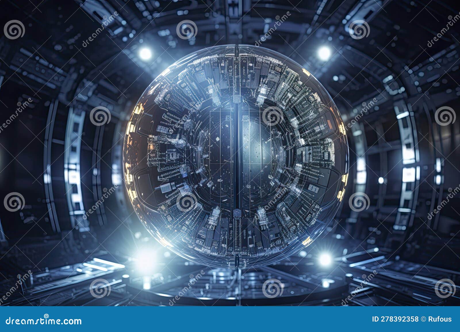 Super Computers And Quantum Processing Speed Improvements From Hours To Milliseconds. Generative ...