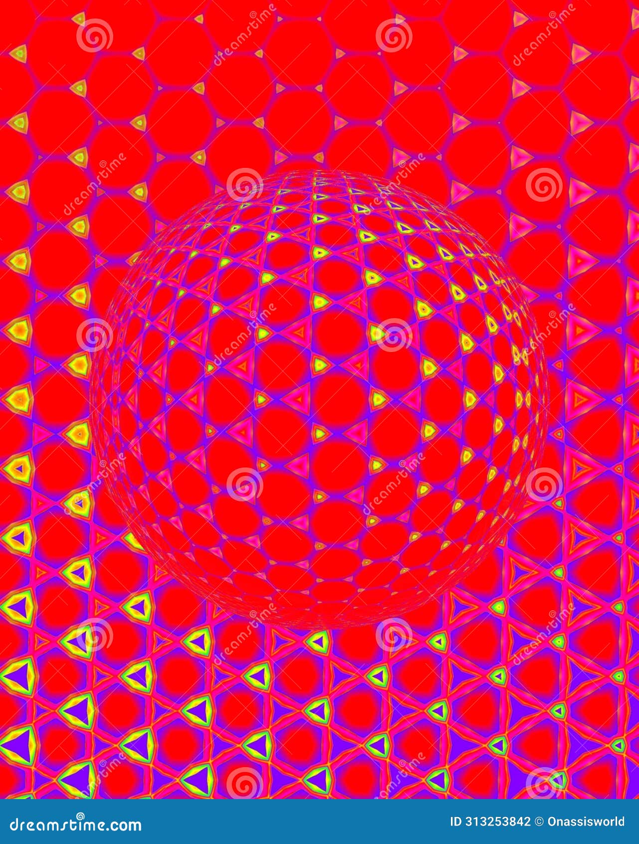 Super Cool Colors Abstract Background Stock Illustration - Illustration ...