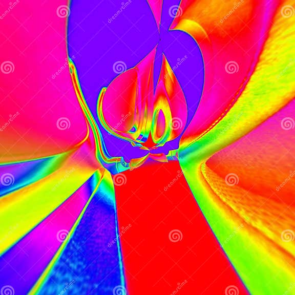 Super Cool Colors Abstract Background Stock Illustration - Illustration ...