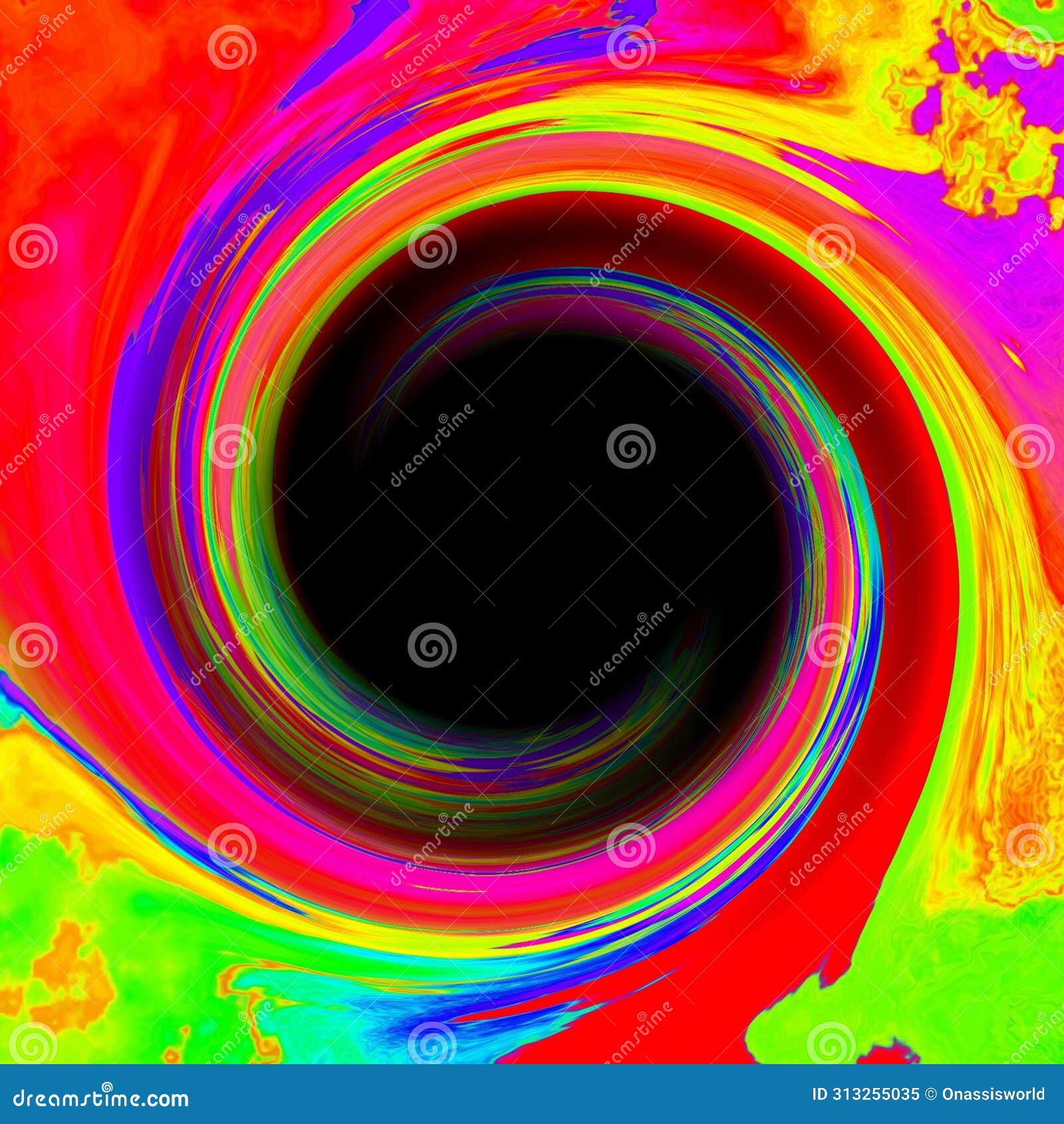 Super Cool Colors Abstract Background Stock Illustration - Illustration ...