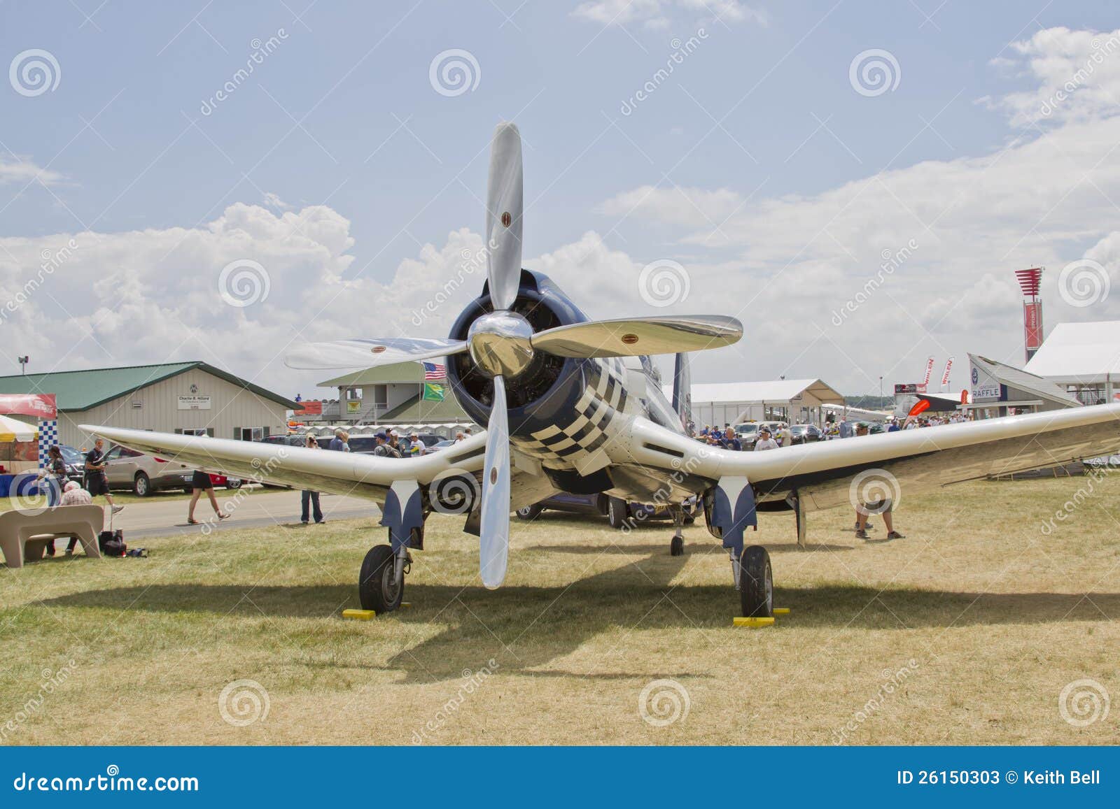 Super Corsair 74 Front View Editorial Stock Photo - Image of airplane ...