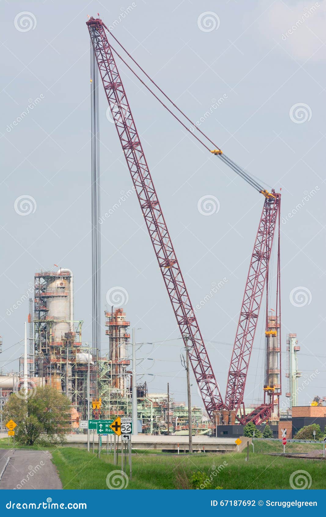 Super crane stock photo. Image of hydraulic, large, equipment - 67187692