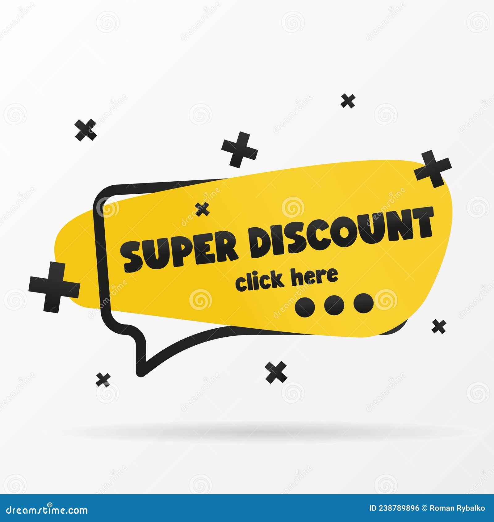 SUPER DISCOUNT BANNER ART PICTURE VECTOR ILLUSTRATION Stock Vector ...