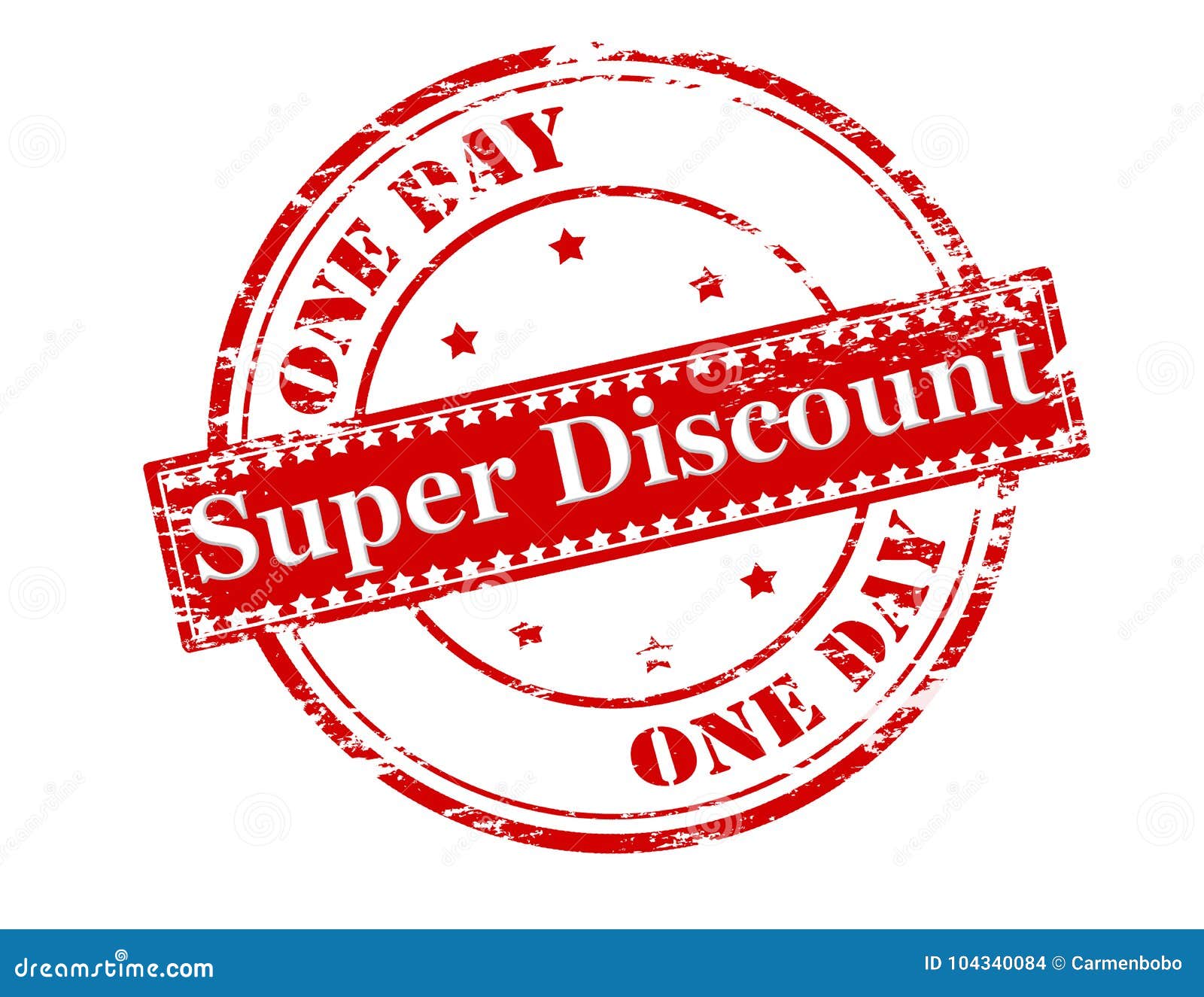 Super discount stock illustration. Illustration of symbol - 104340084