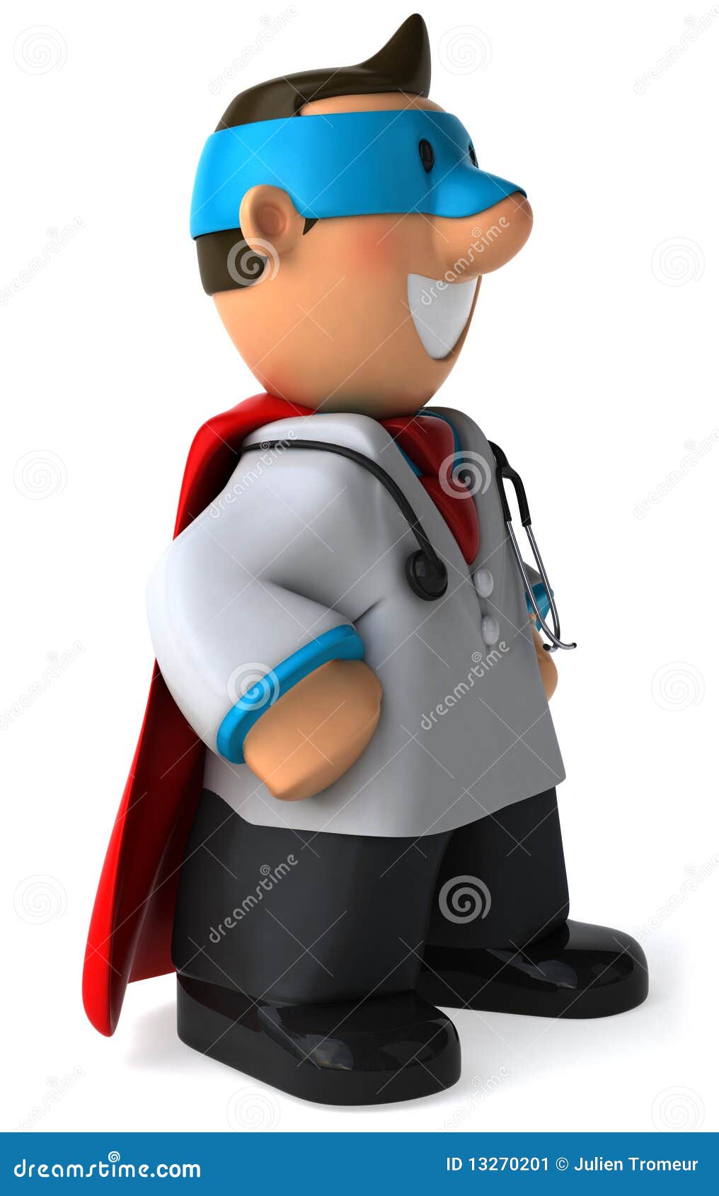 Super doctor stock illustration. Illustration of medical - 13270201