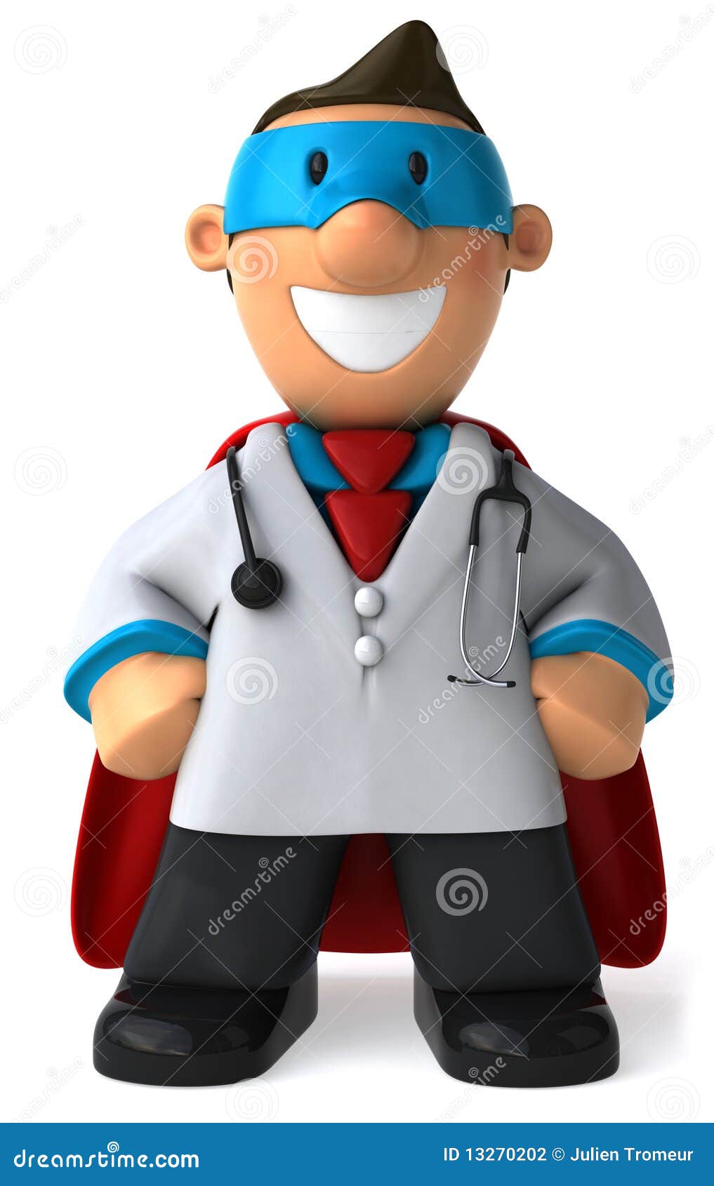 Super doctor stock illustration. Illustration of clinic - 13270202