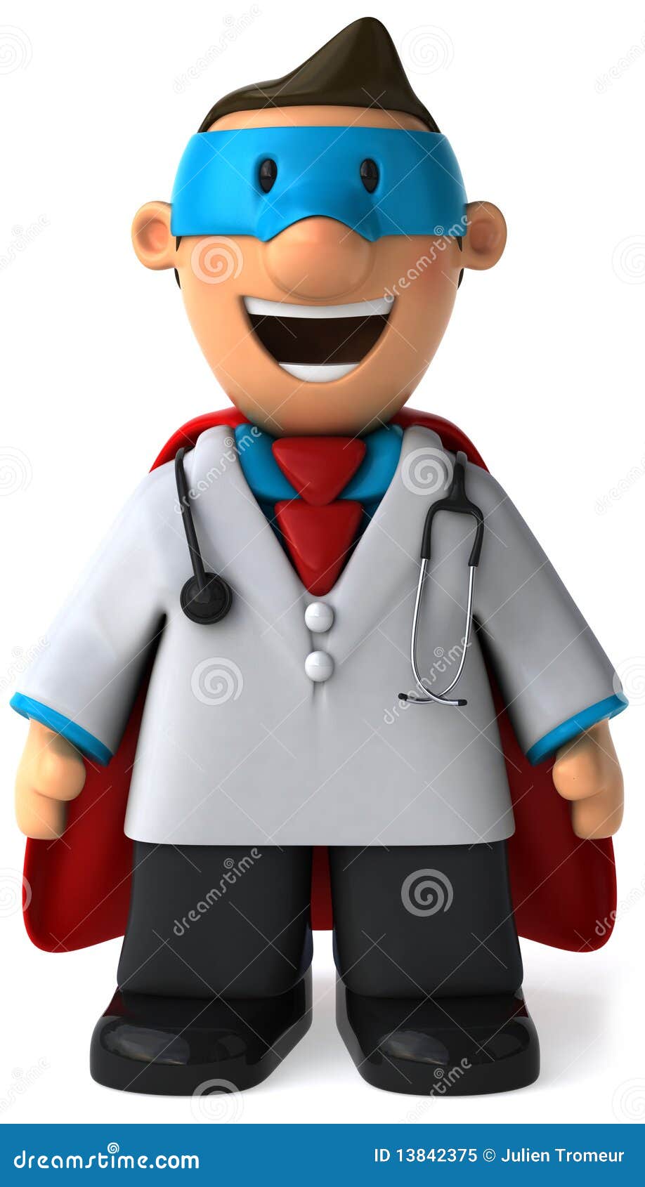 Super doctor stock illustration. Illustration of care - 13842375