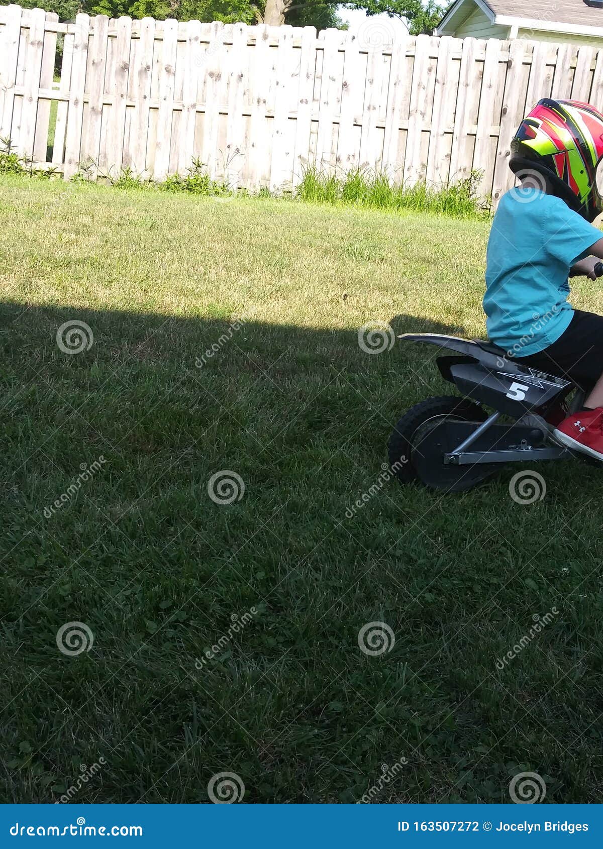 Super Fast Dirt bike Kids stock photo. Image of super - 163507272
