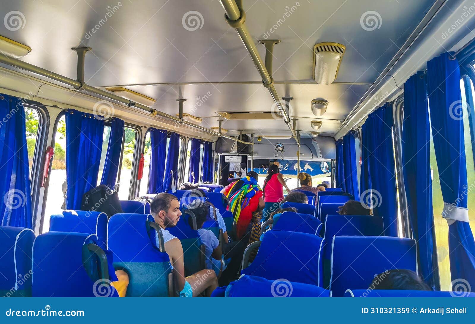 Super Fast on the Inside of the Bus in Mazunte Mexico Editorial Stock ...