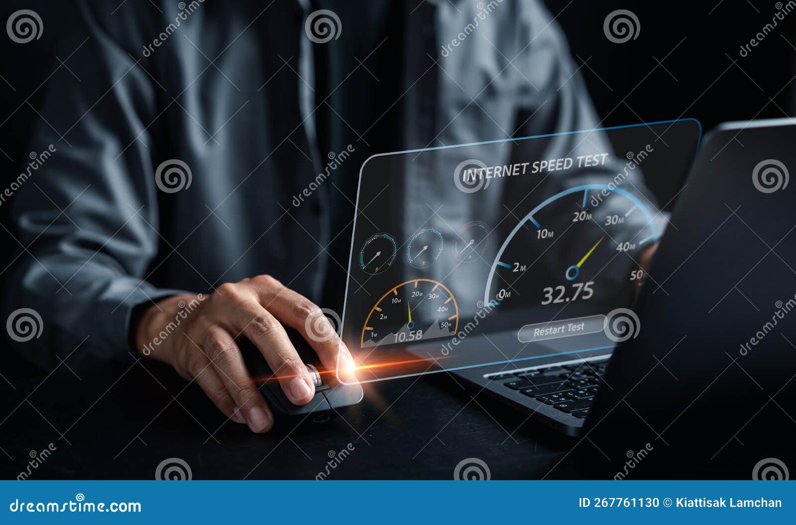 Super Fast Internet Connection Speedtest Bandwidth Network Technology ...