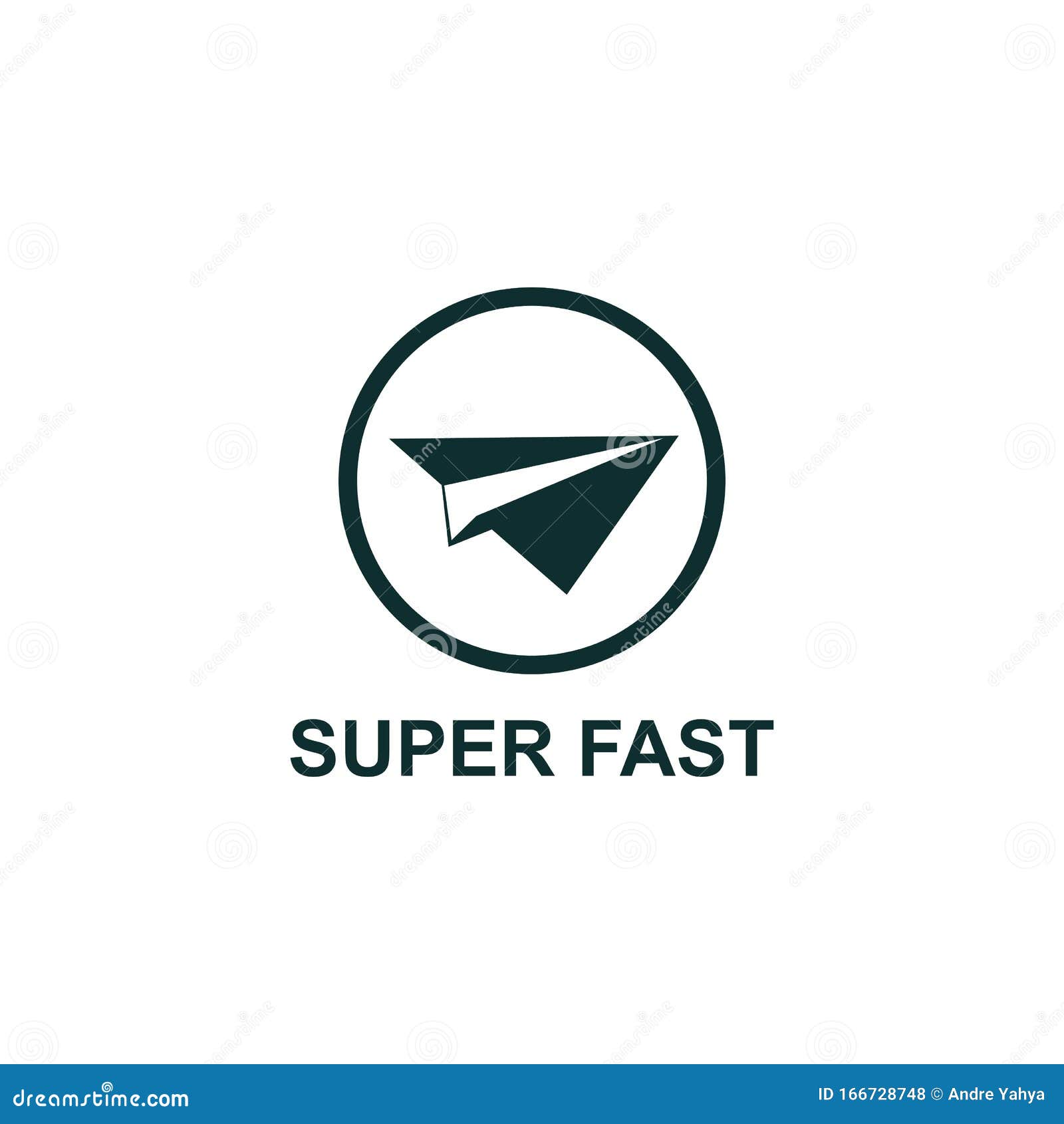 Super fast logo template stock illustration. Illustration of letter ...