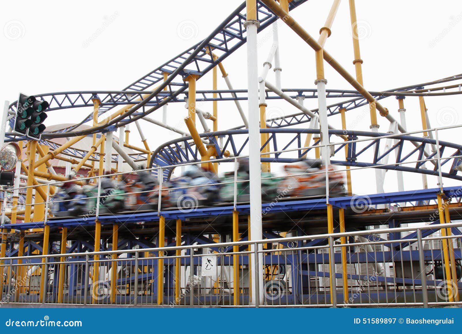 Roller Coasters Royalty-Free Stock Image | CartoonDealer.com #25662274