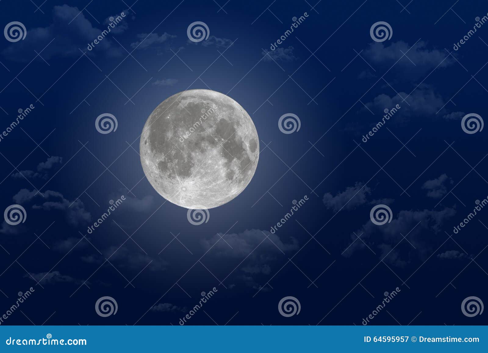 Super Full Moon stock image. Image of supermoon, full - 64595957