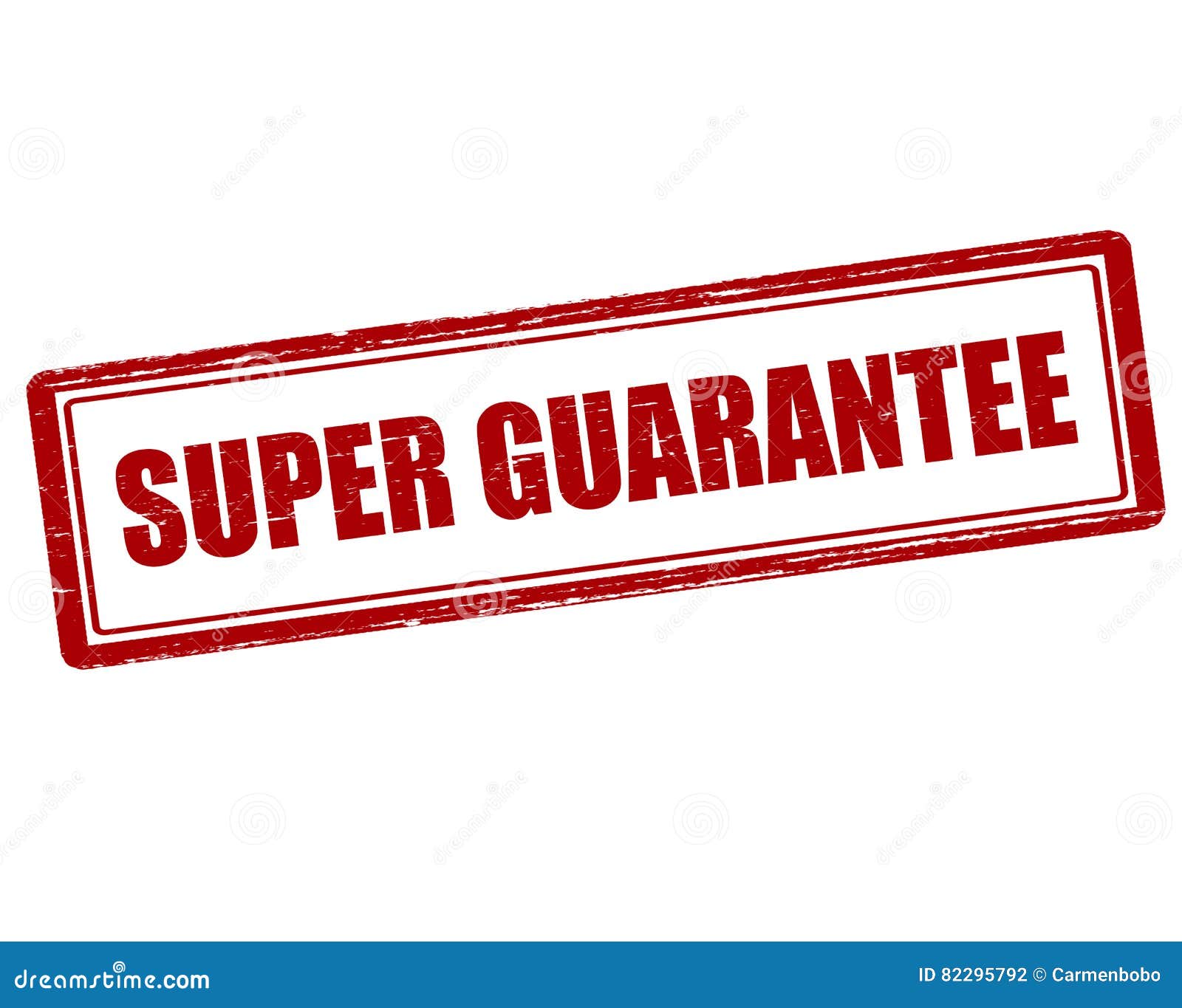 Super guarantee stock vector. Illustration of concept - 82295792