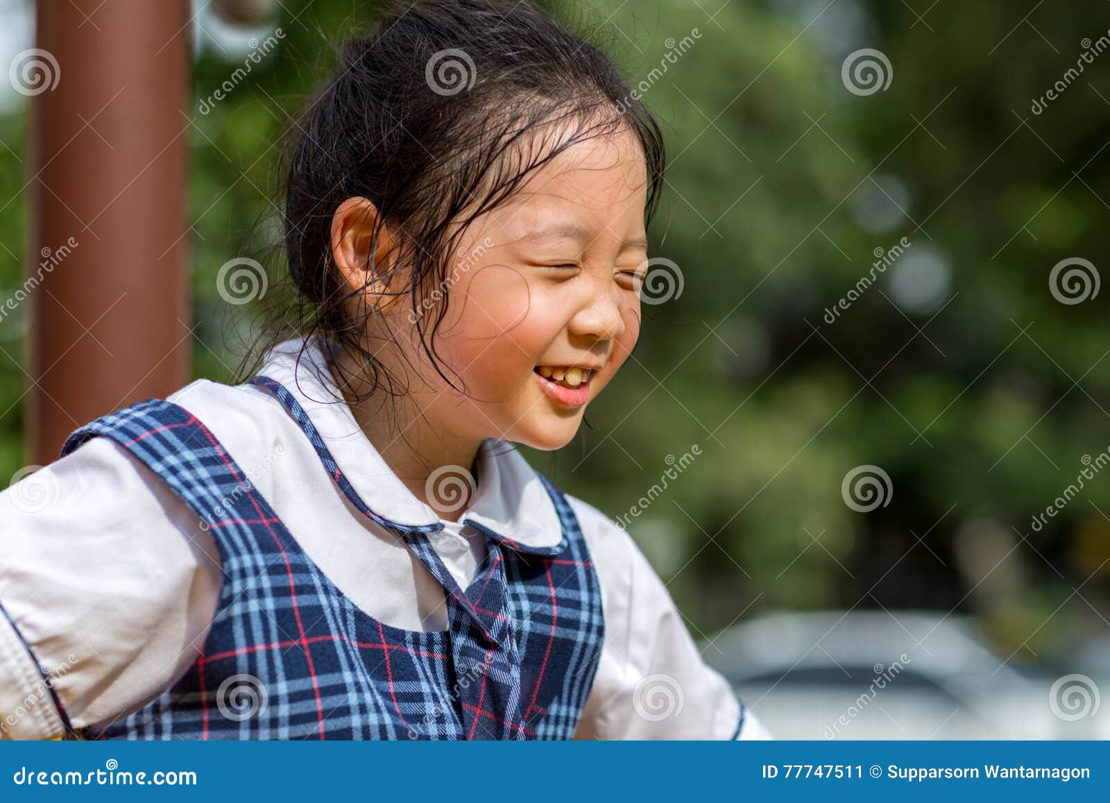 Super Happy Face Expression of Girl Stock Image - Image of laughing ...