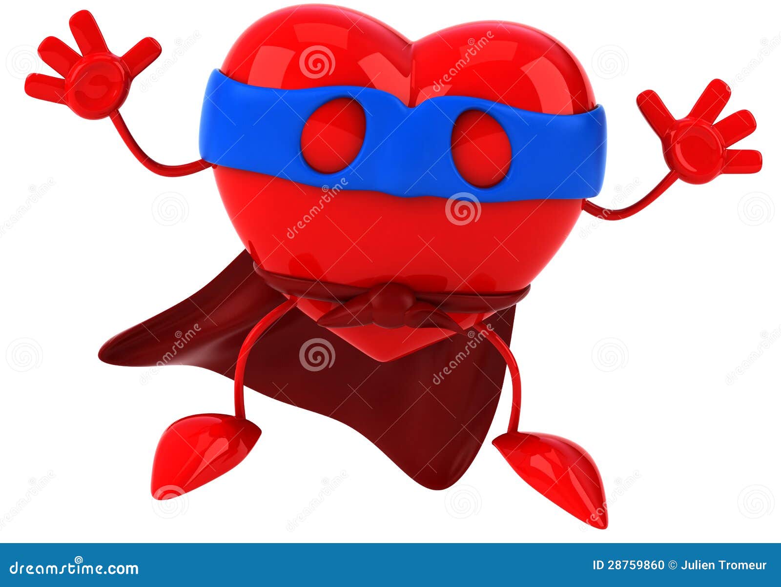 Super heart stock illustration. Illustration of digital - 28759860
