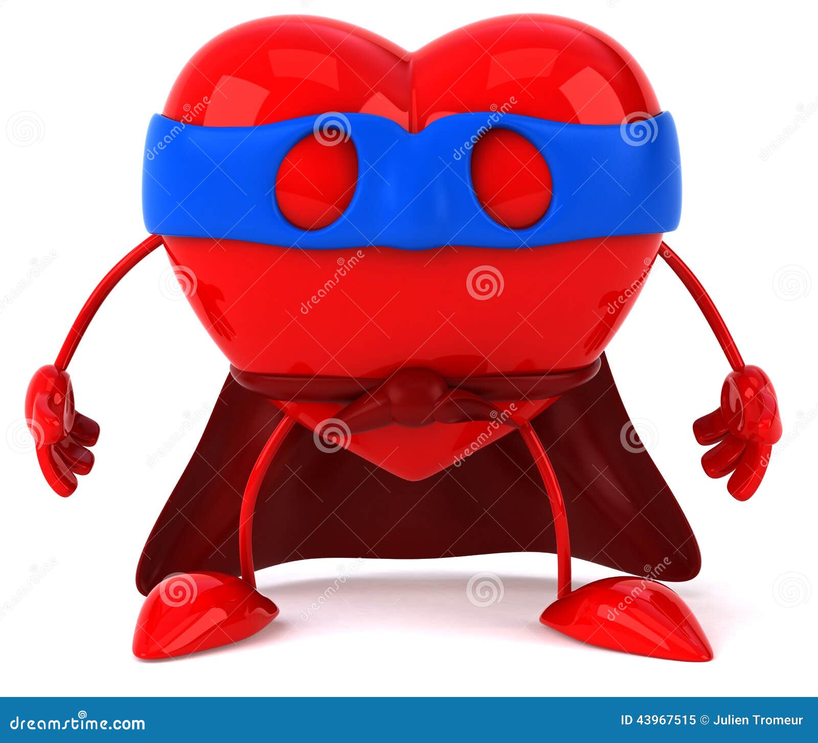 Super heart stock illustration. Illustration of concept - 43967515