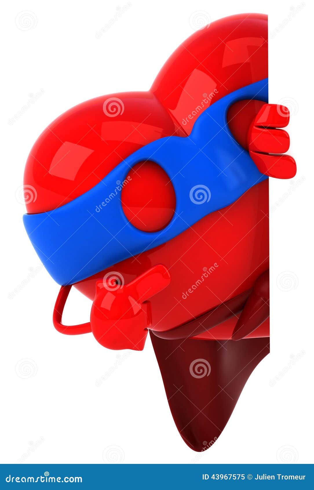 Super heart stock illustration. Illustration of classic - 43967575