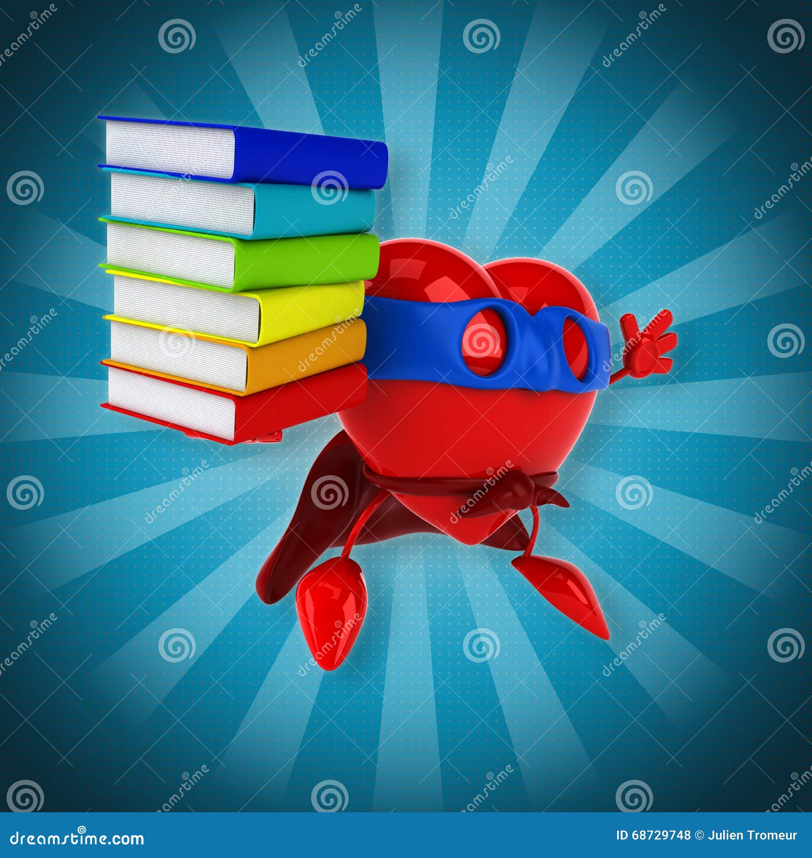 Super heart stock illustration. Illustration of design - 68729748