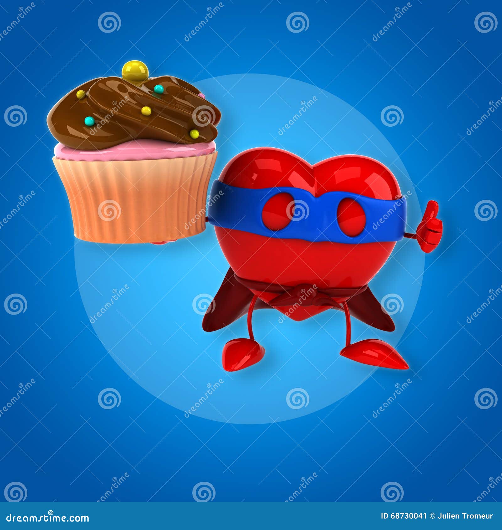 Super heart stock illustration. Illustration of symbol - 68730041