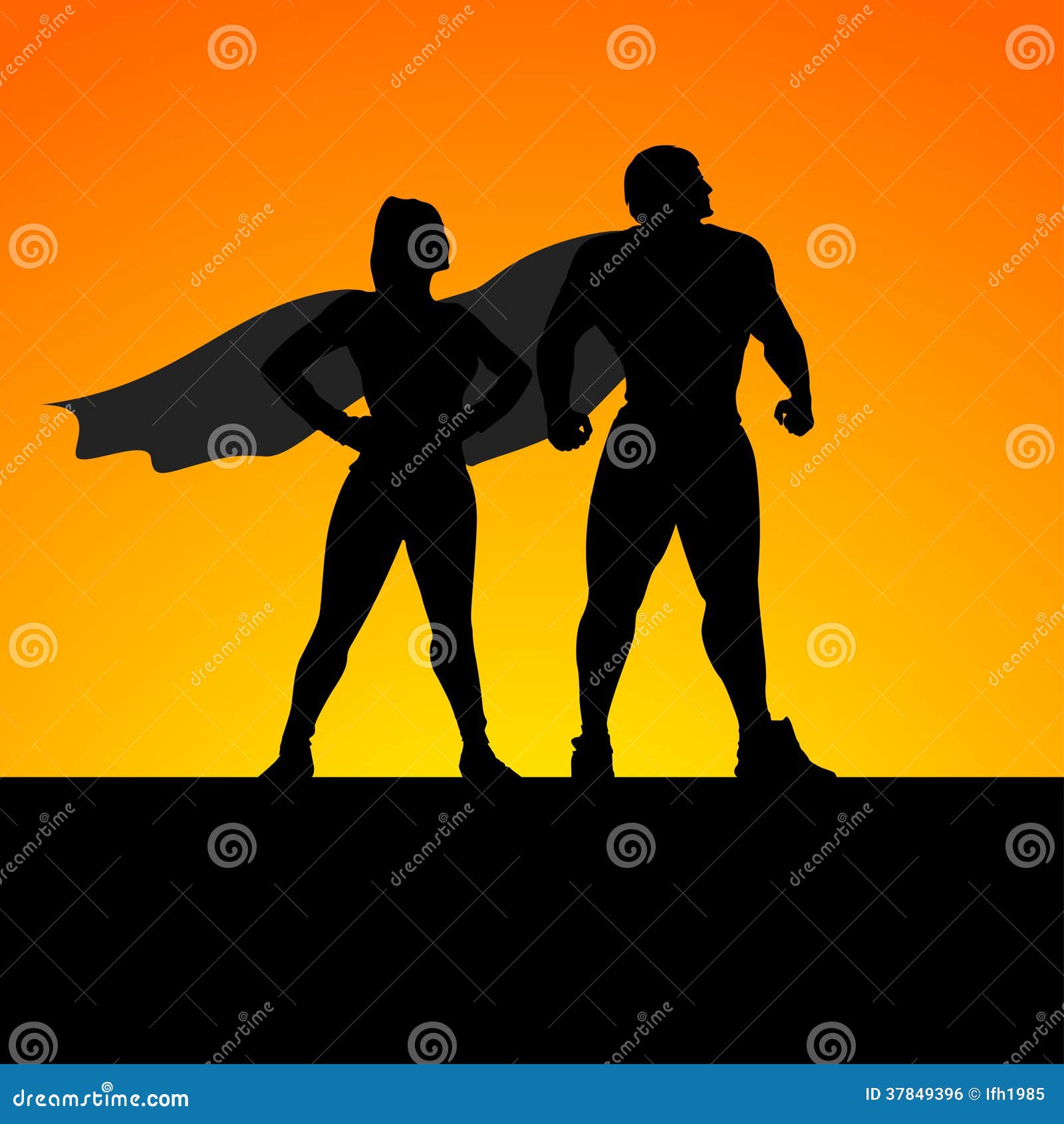 Super held vector illustratie. Illustration of licht - 37849396