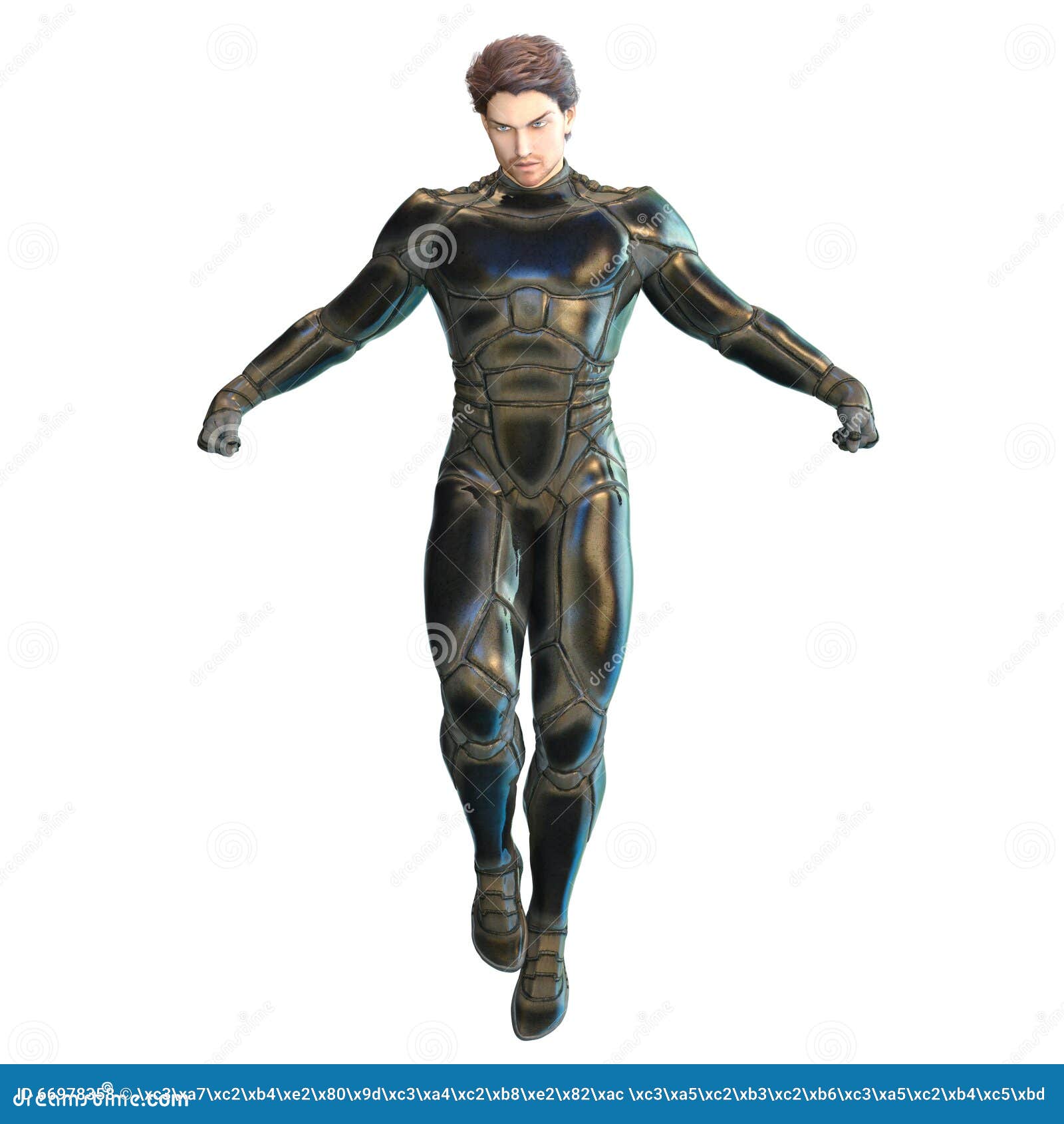 Super hero stock illustration. Illustration of white - 66978358